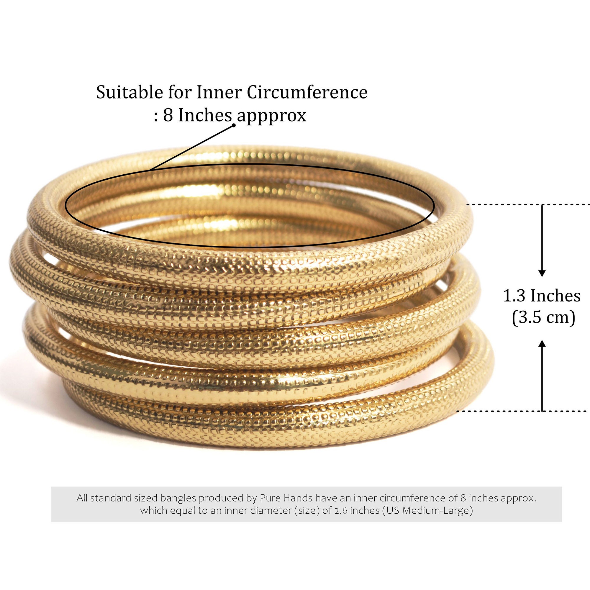 Sine Qua Non Collection Handmade Brass Pipe Bangle in Round Shape With ...