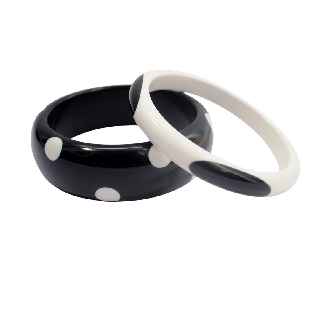 Pure Hands Stylish Set of 2 Handcrafted Dashing and Delightful Polka ...