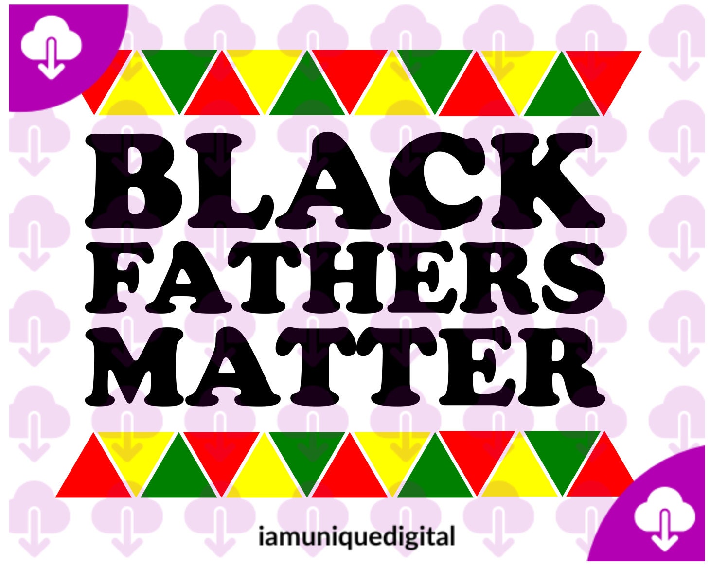 Black Fathers Matter SVG PNG, Fathers Day Svg, Dad Quote SVG, Dad Shirt ...