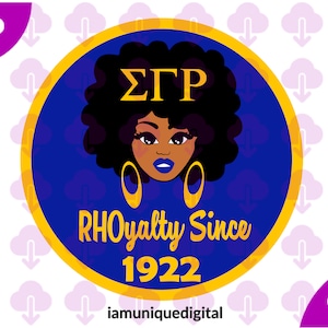 Sigma Gamma Rho, Digital Download, Svg, Png, Pdf, Cricut, Silhouette ...