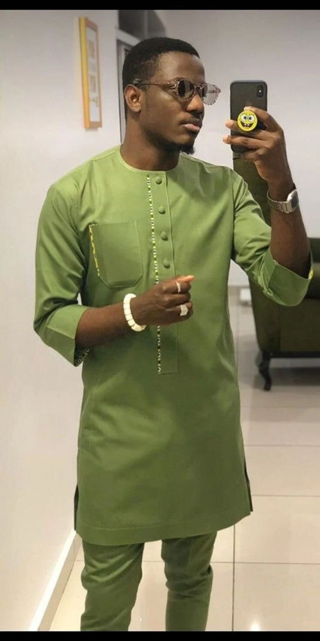 Traditional African Mens Wedding Suit Groom and Groomsmen Styles Mens ...