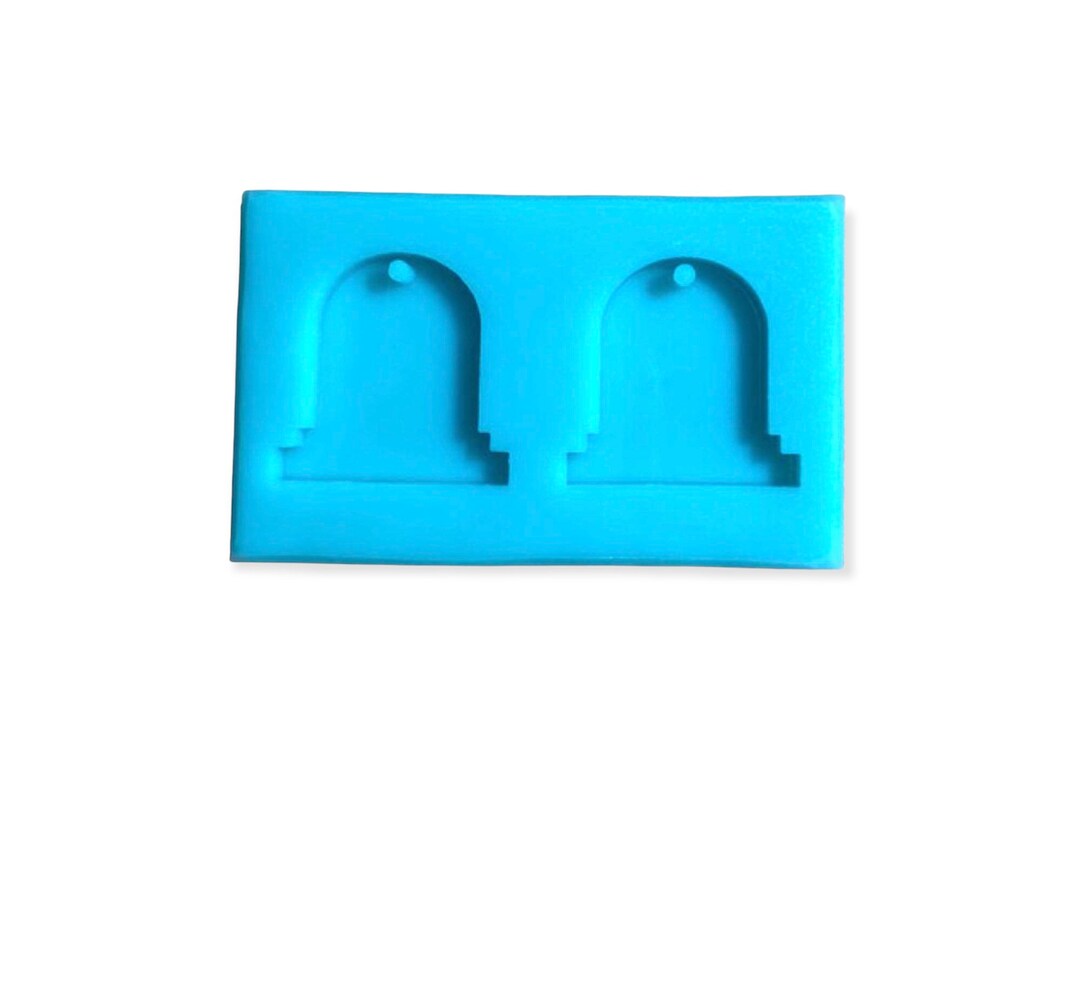 Tombstone Dangle Earring Resin Epoxy Silicone Mould/mold - Etsy