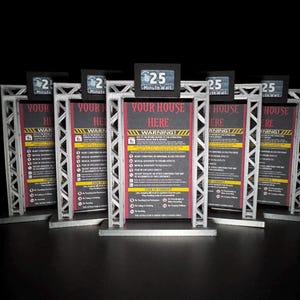 HHN House Entrance Portal Wait Sign Ornament Inspired by - Halloween ...