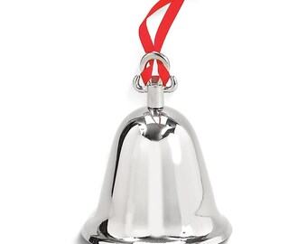 Silver Plated Bell - Etsy