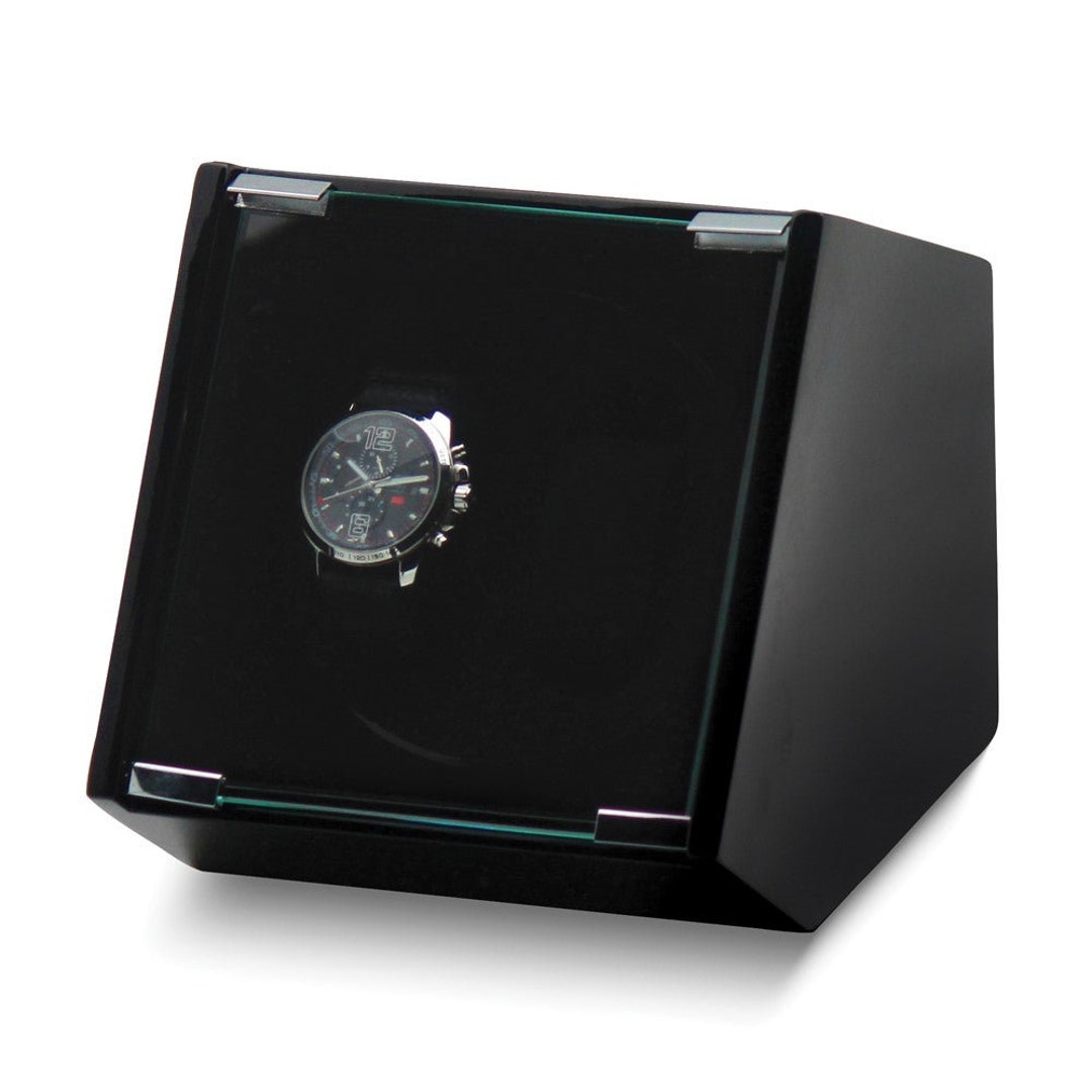 Rotations High Gloss Black Finish Dual Watch Winder - Etsy