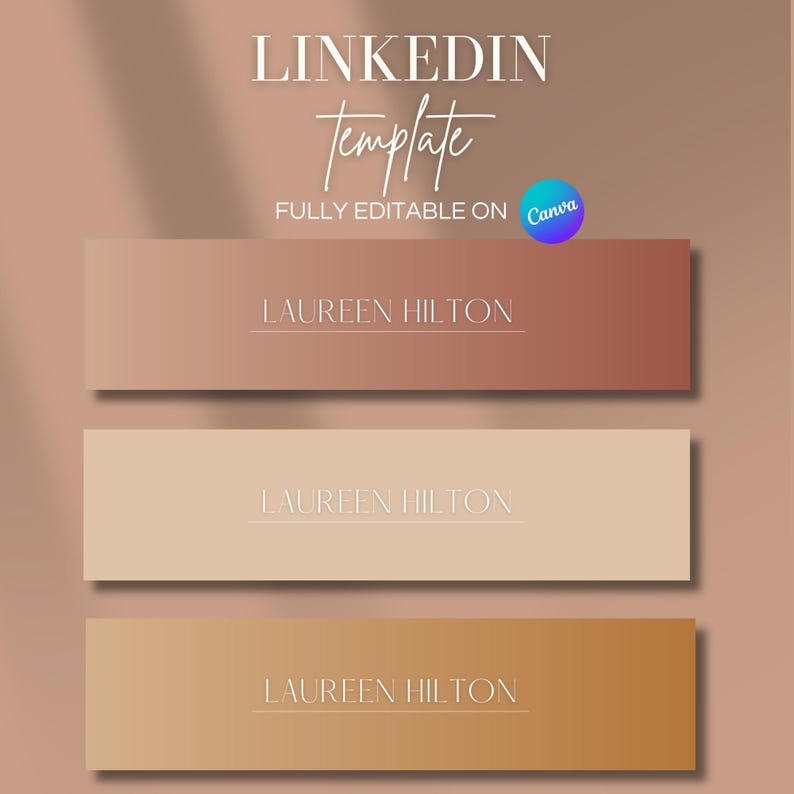 3 Linkedin Banners Templates | Minimalist Linkedin Banners ...