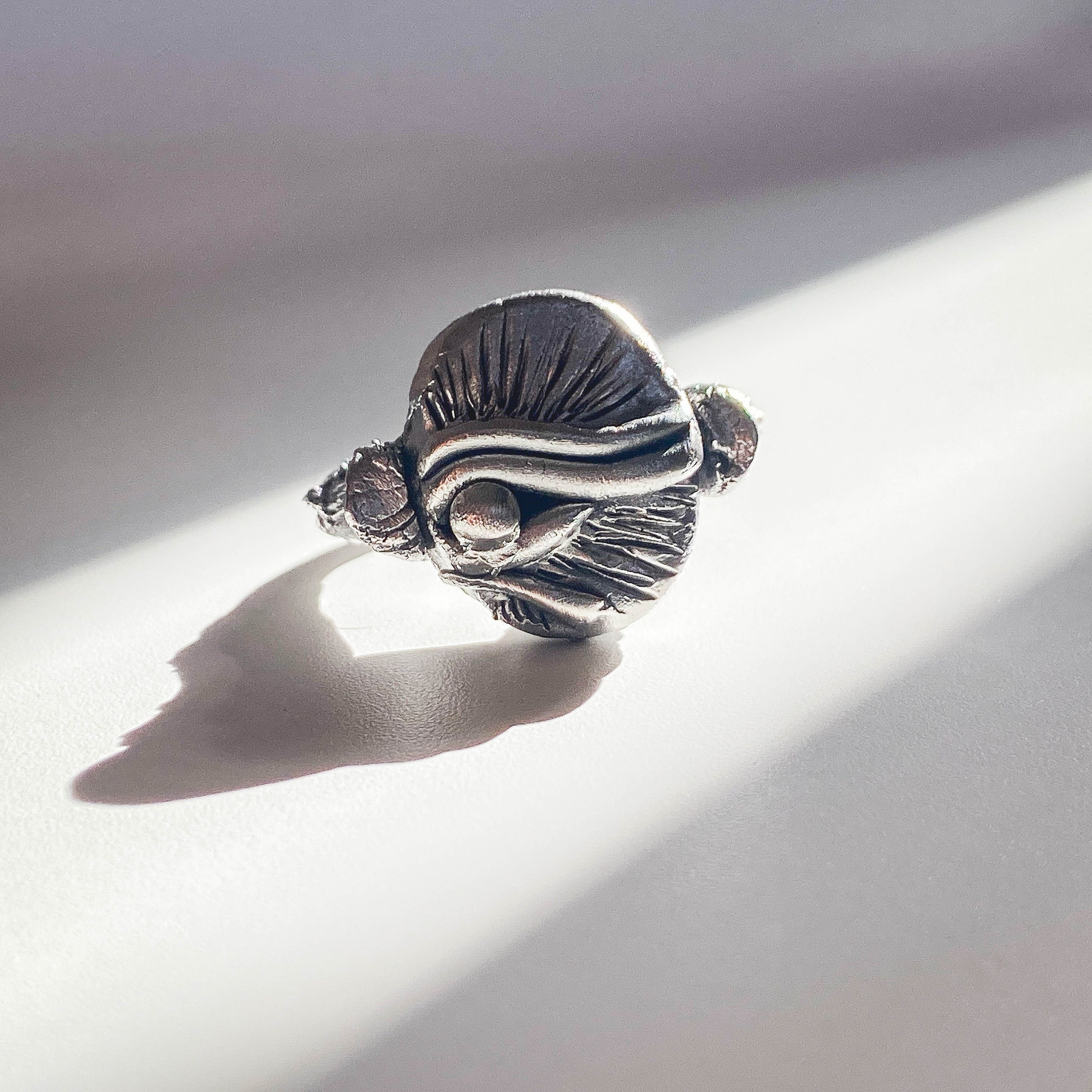 Knight Eye of Horus in Steel - Etsy