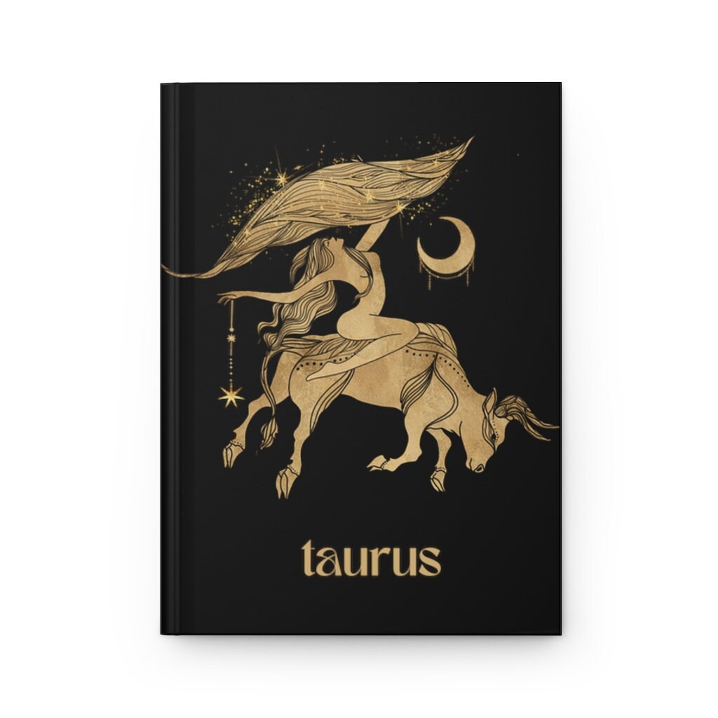 Taurus Inspired Journal Zodiac Sign Astrology Journal - Etsy