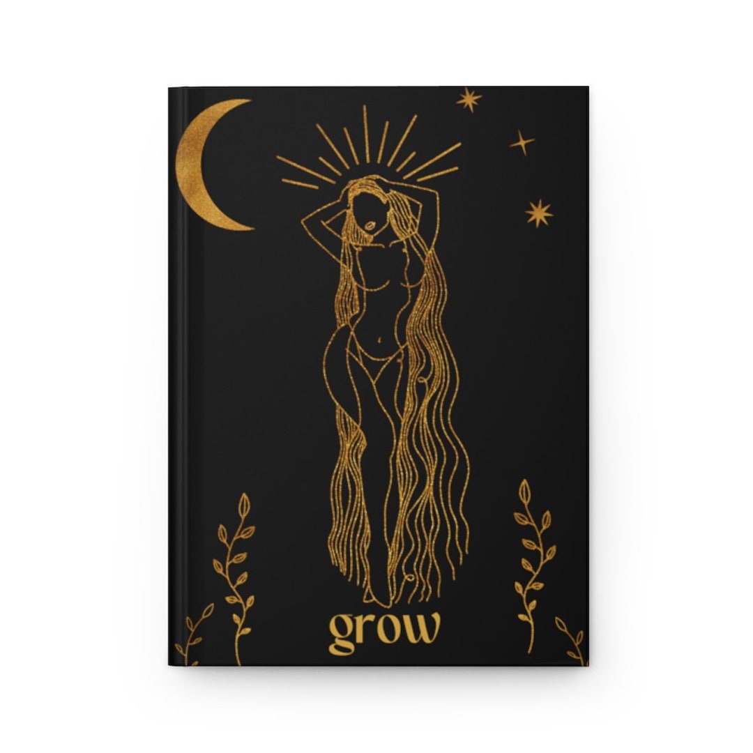 Grow Personal Growth Journal, Spiritual Growth Notebook, Celestial ...