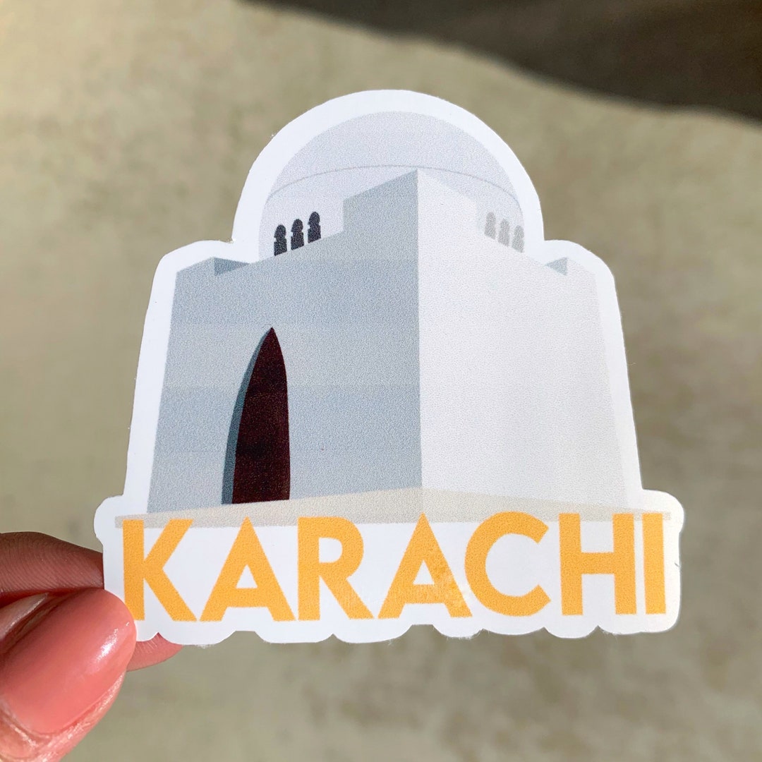 Karachi Sticker - Etsy