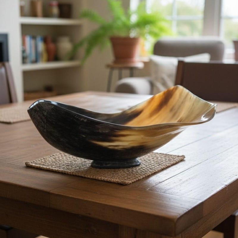 Horn Buffalo Bowl - Etsy