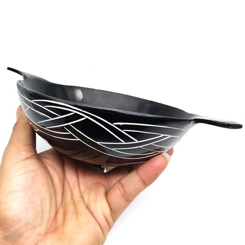 Horn Drinking Bowl Scottish Quaich Friendship Cup for Your Lovers ...