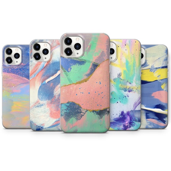 Abstract Painting Phone Case Minimalistic Cover for iPhone 7 | Etsy