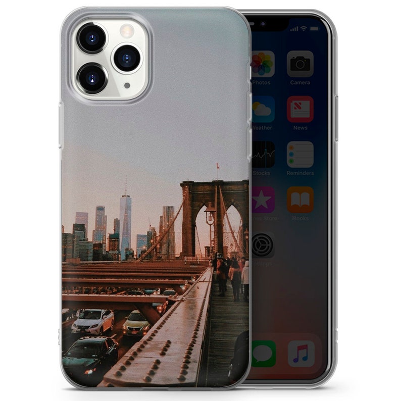 New York City Phone Case NYC views Cover for iPhone 7 8 XS | Etsy