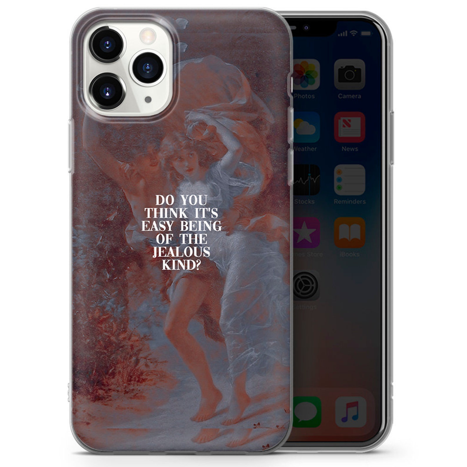 Classical Paintings Phone Case Quote Art Cover for Iphone 14 - Etsy