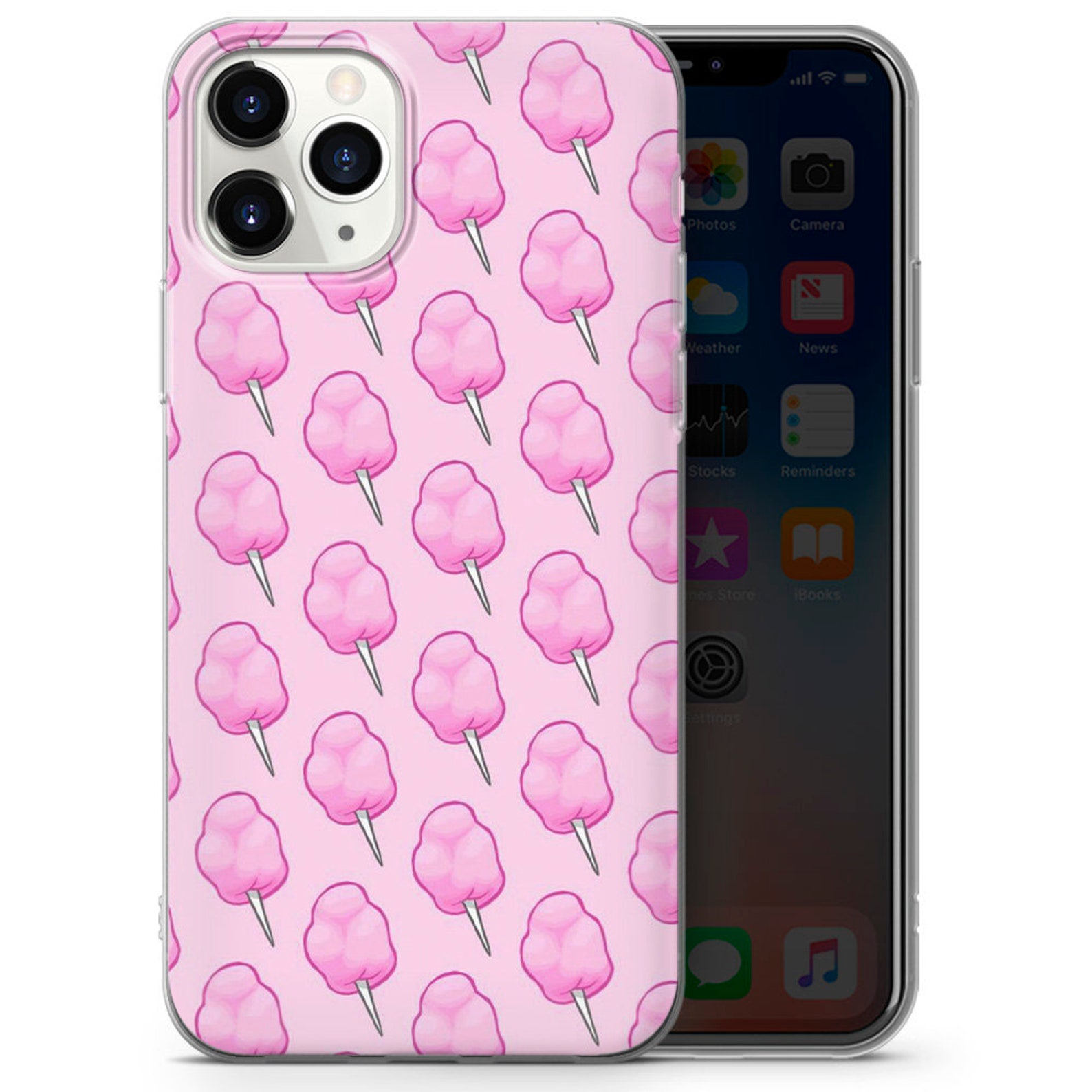 Lollipop Pattern Phone Case Heart Candy Cover for Iphone 13 - Etsy