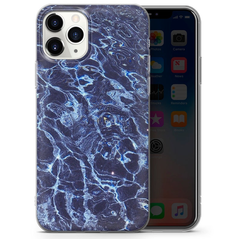 Blue Pool Water Phone Case Cool Reflection Cover for Iphone 14 - Etsy