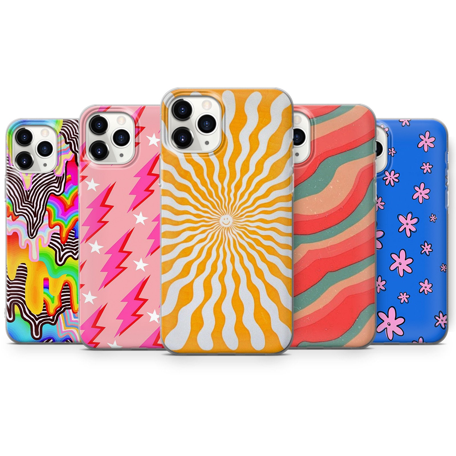 Indie Aesthetic Phone Case Trippy Pattern Cover for iPhone 7 | Etsy