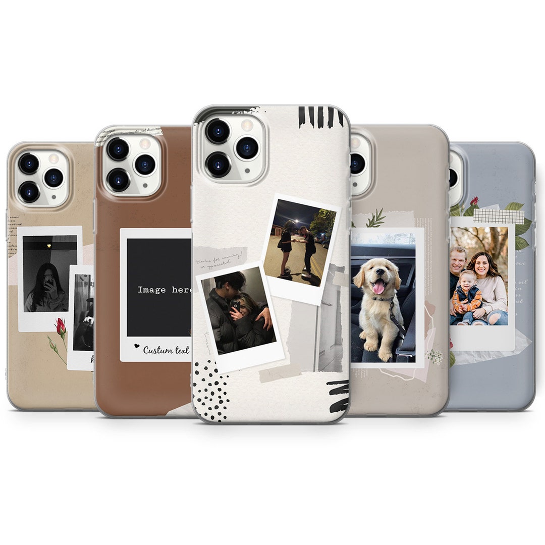 Cute Custom Photo Collage Phone Case Personalised Gift Cover for iPhone ...