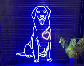 Dog Led Light Sign - Etsy