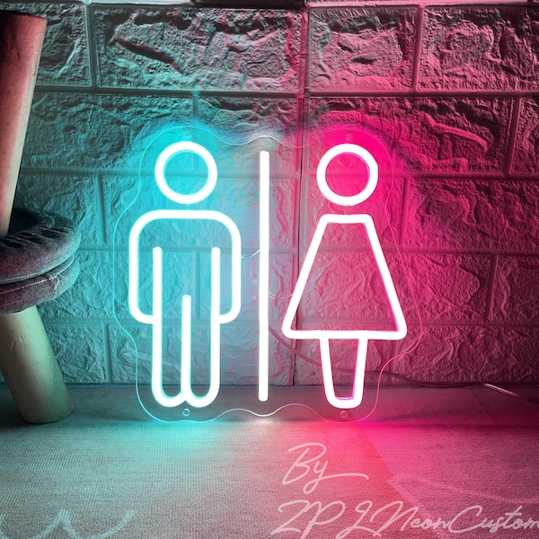 Male and Female Toilet Signs - Etsy