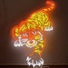 Custom Tiger Neon Sign, Custom Anima Neon Light,bedroom Wall Decor - Etsy