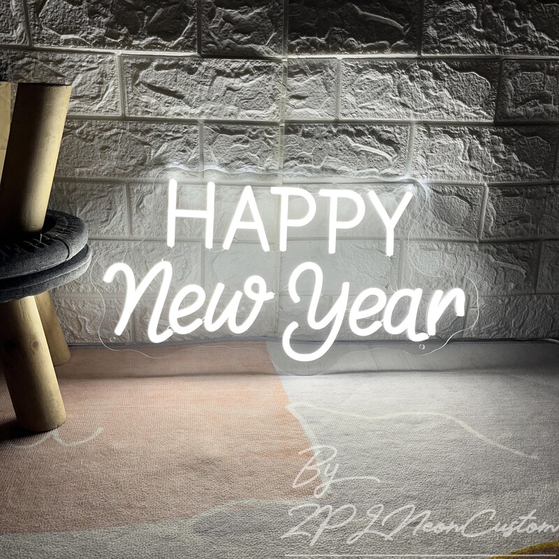 Happy New Year Sign - Etsy