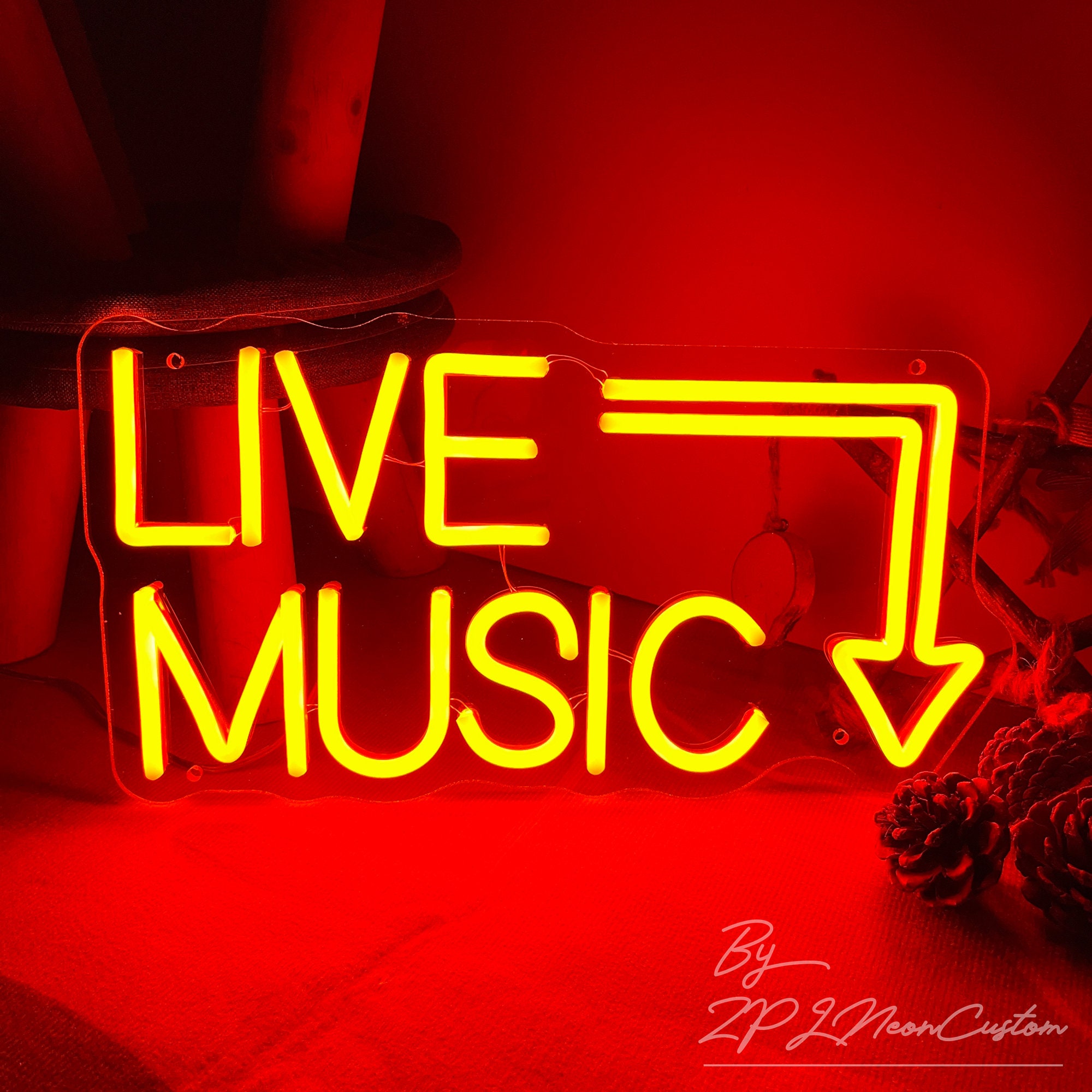 Live Music Neon