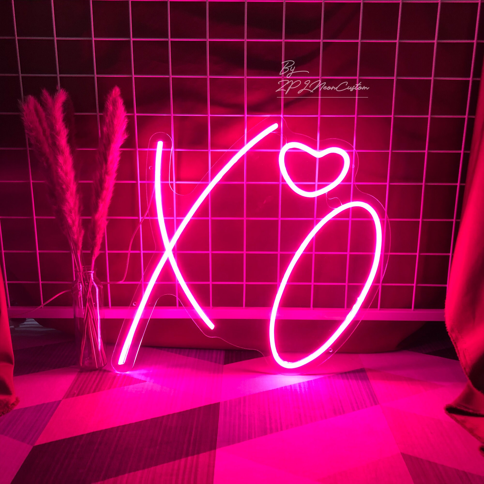 Xando Neon Sign Custom Wedding Logo Home Party Decor Customize Etsy