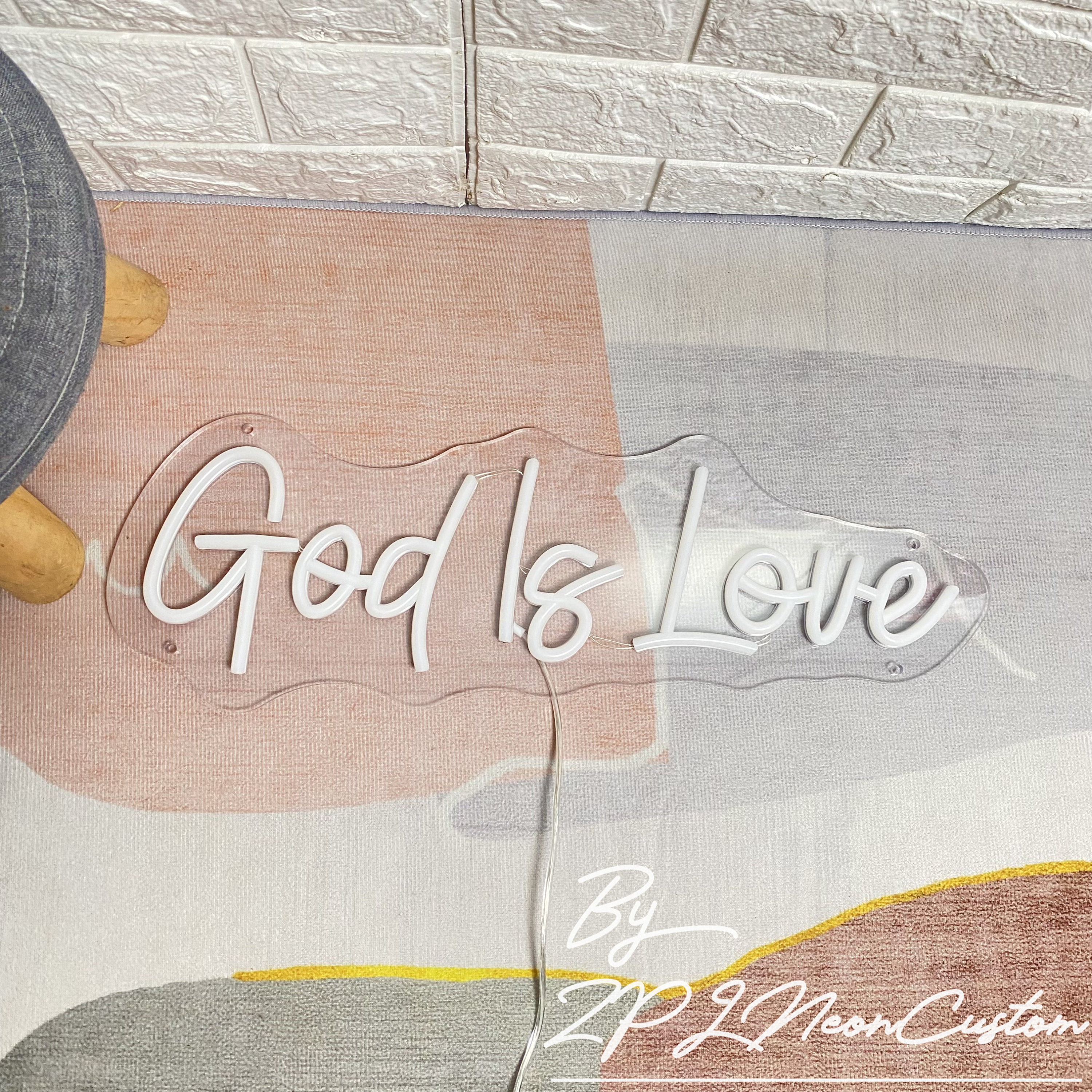 God is Love Neon Sign, Custom LED Light, Wedding Decor - Etsy