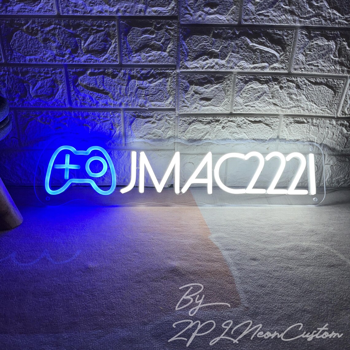 Custom Gamer Tag Neon Sign, Personalized Game Room Decor - Etsy