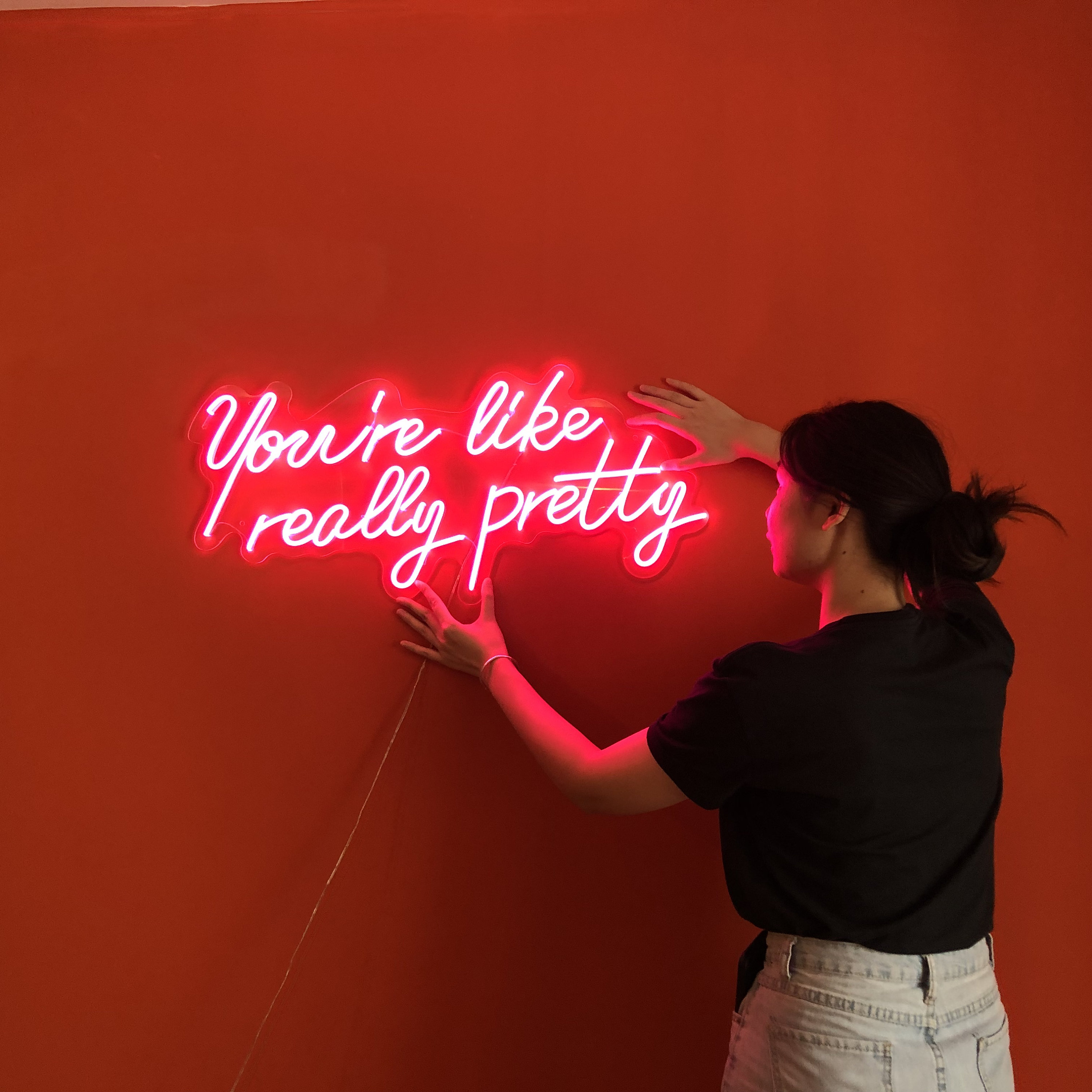You are like really pretty Neon Sign Custom Neon Light Sign | Etsy
