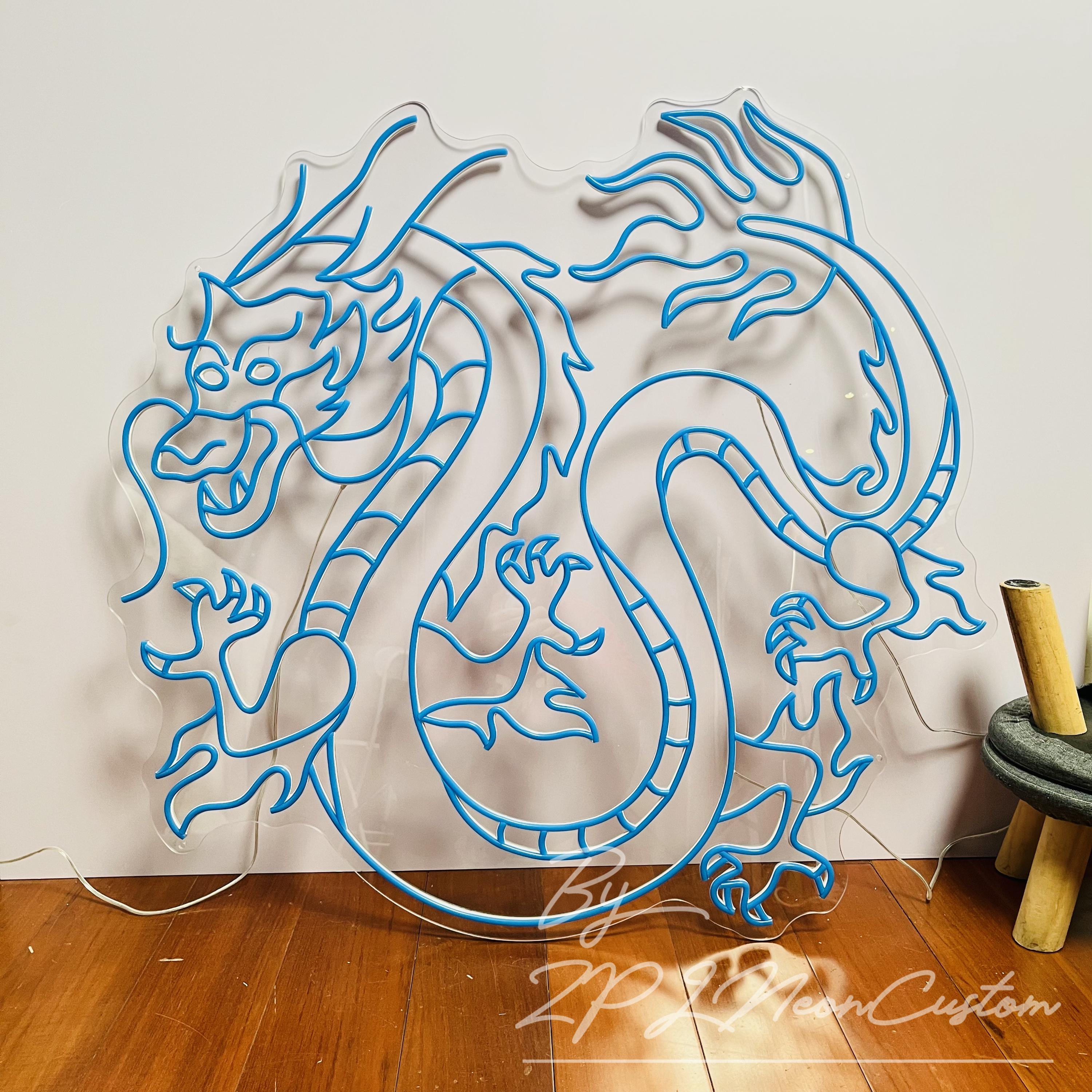 Dragon Neon Sign, Custom LED Neon Light, Chinese Decor - Etsy UK