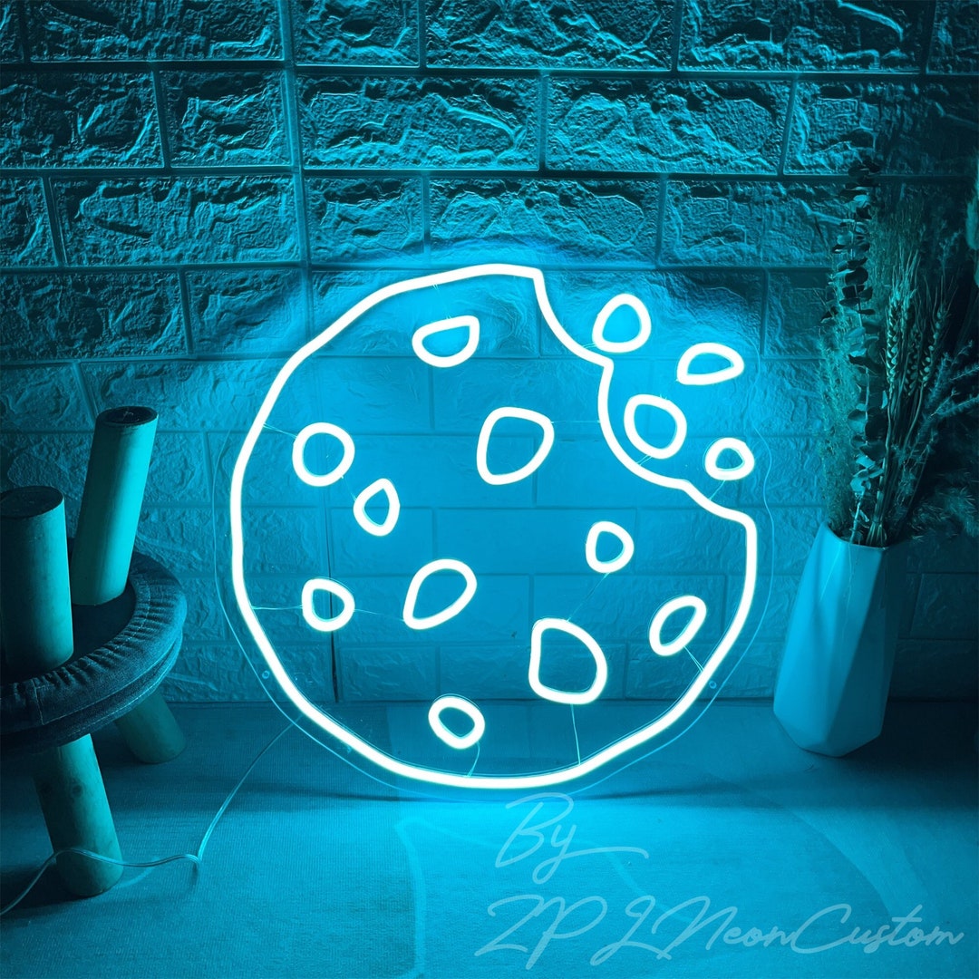 Cookies Neon Sign Custom Food Bakery Dessert Light Sign Home - Etsy