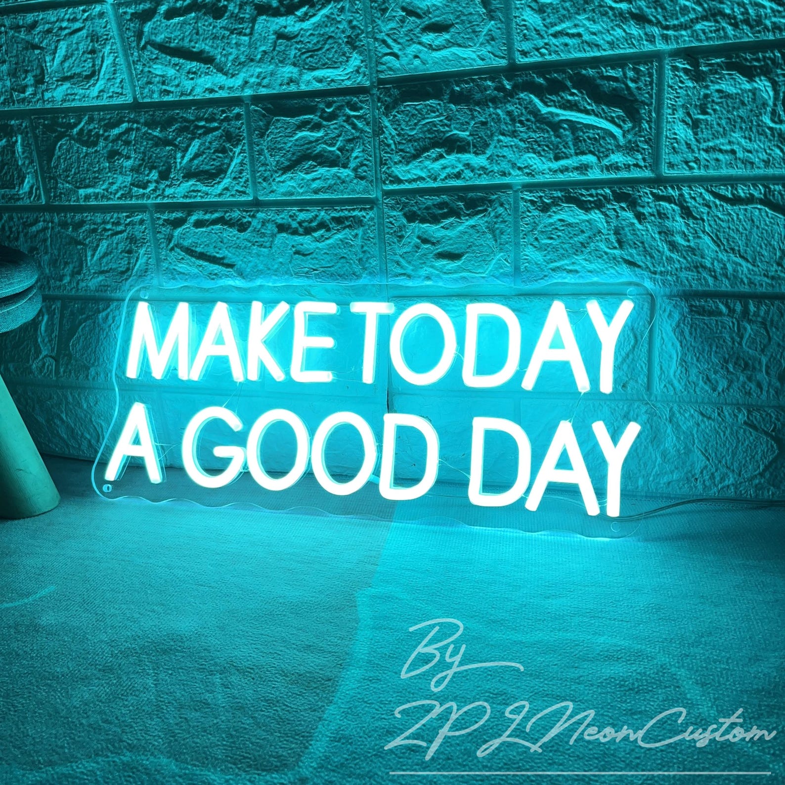 Make Today A Good Day Custom Neon Sign, Bar Home Decor,personalized ...