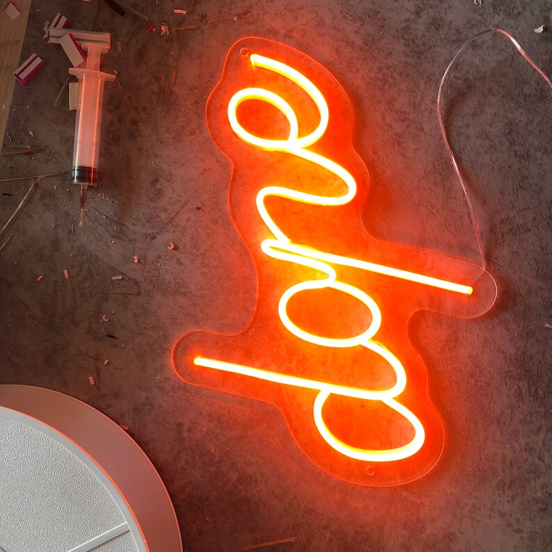 Dope Neon Sign LED Night Light Wall Decor Living Sign Custom | Etsy