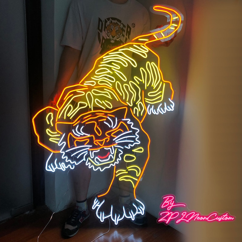 Anime Neon Logo - Etsy