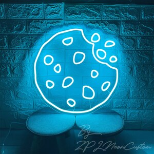 Cookies Neon Sign Custom Food Bakery Dessert Light Sign Home Wall ...