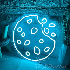 Cookies Neon Sign Custom Food Bakery Dessert Light Sign Home Wall ...