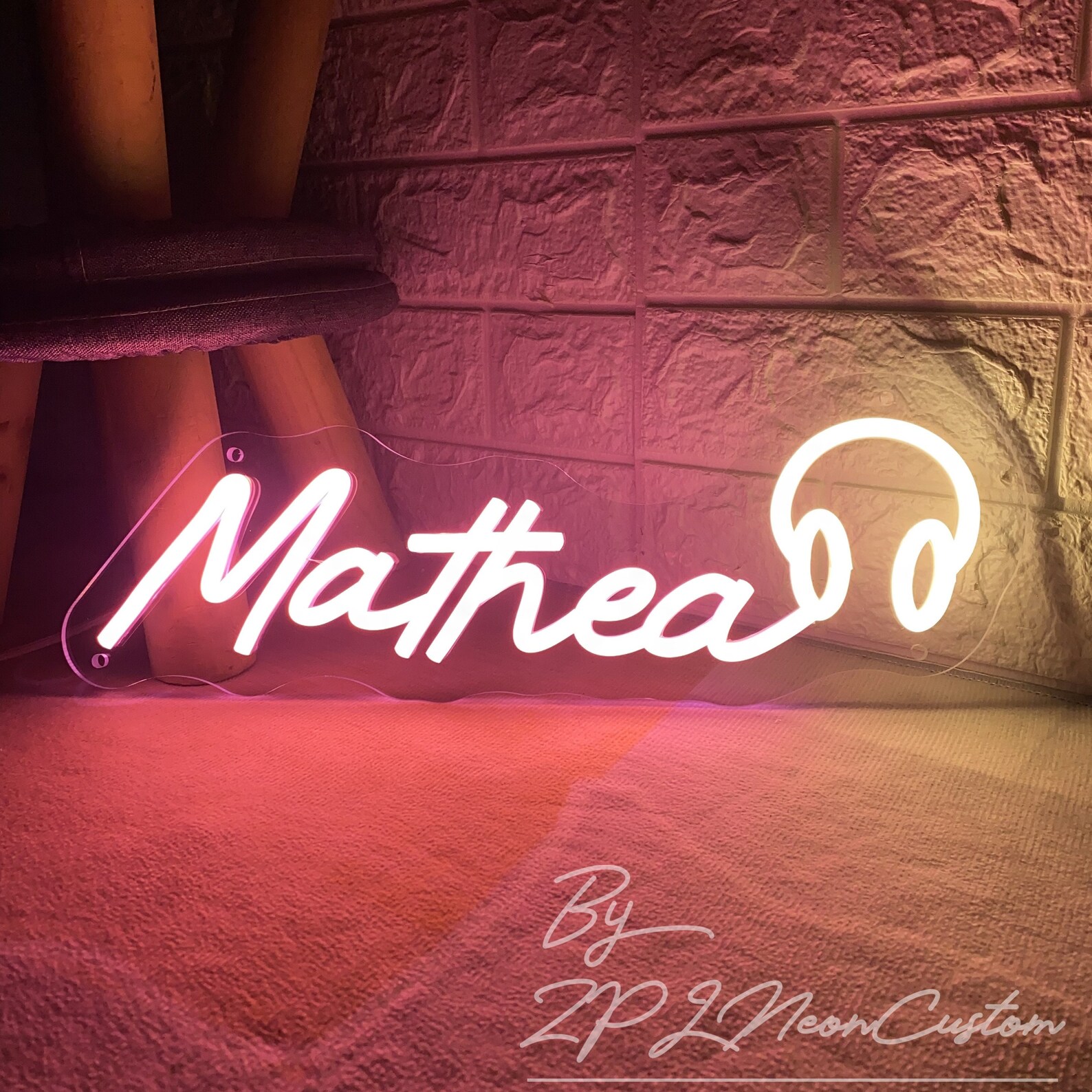 Custom Name Neon Sign: Personalized LED Wall Decor - Etsy