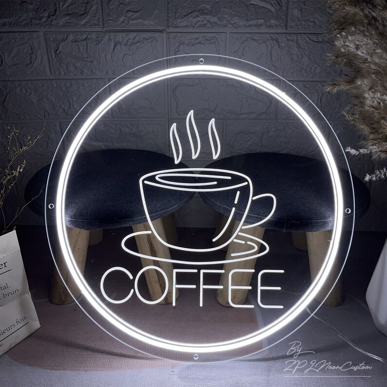 Coffee Bar Lightusb Led Light for Coffee Shopcustom Shop - Etsy