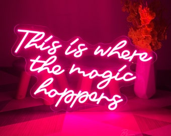 Magic Neon Sign - Etsy
