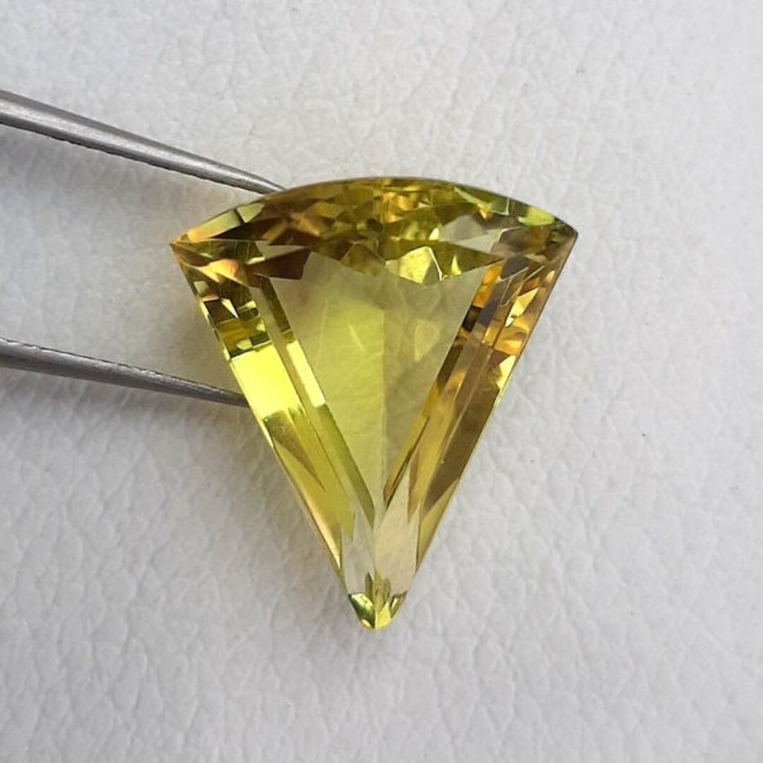 15 Cts Natural AAA Lemon Quartz Fancy Shape High Colour, Lemon Quartz ...