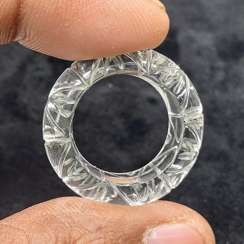 Crystal Wedding Ring - Etsy