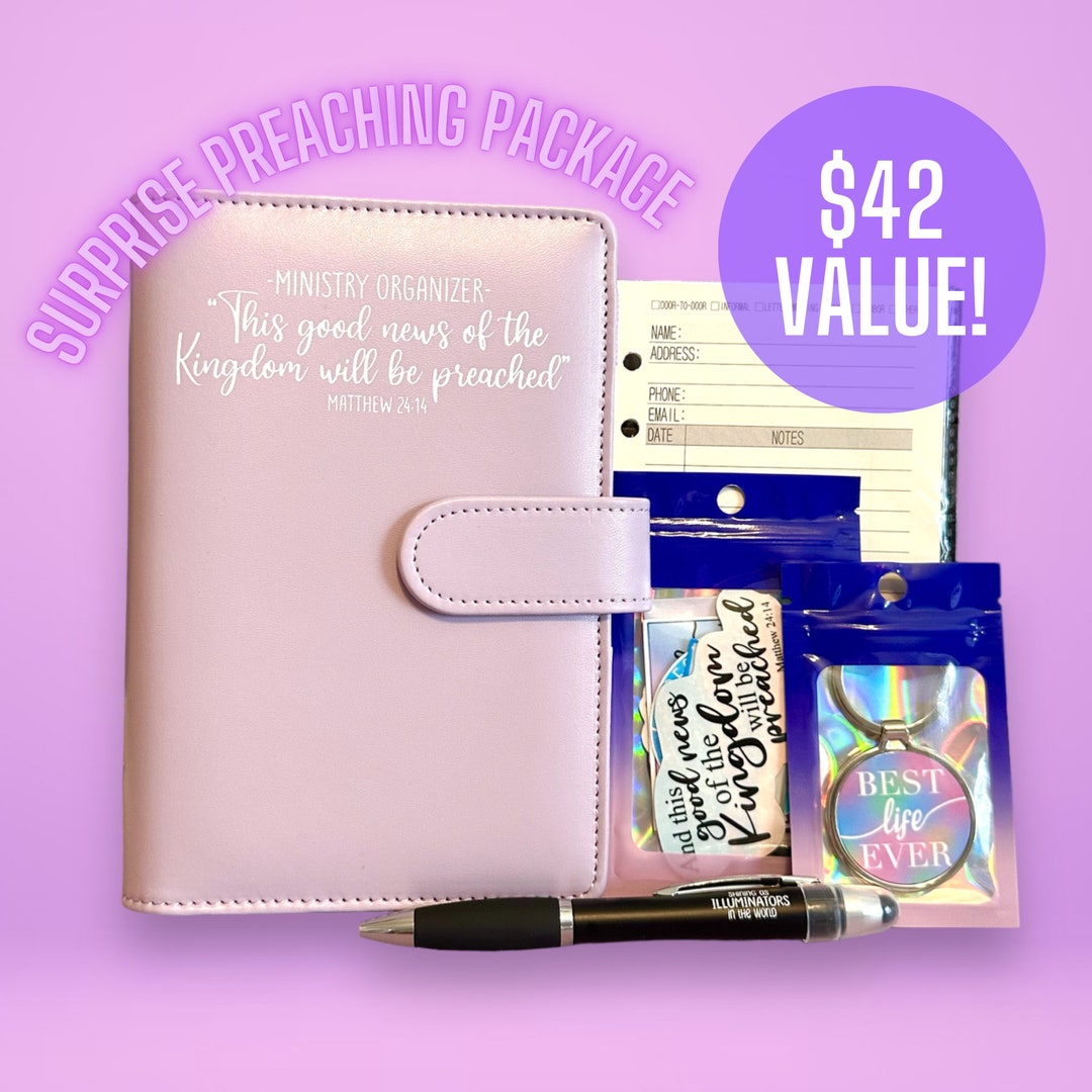 JW Surprise Preaching Gift Package, JW Service Organizer, Door-to-door ...