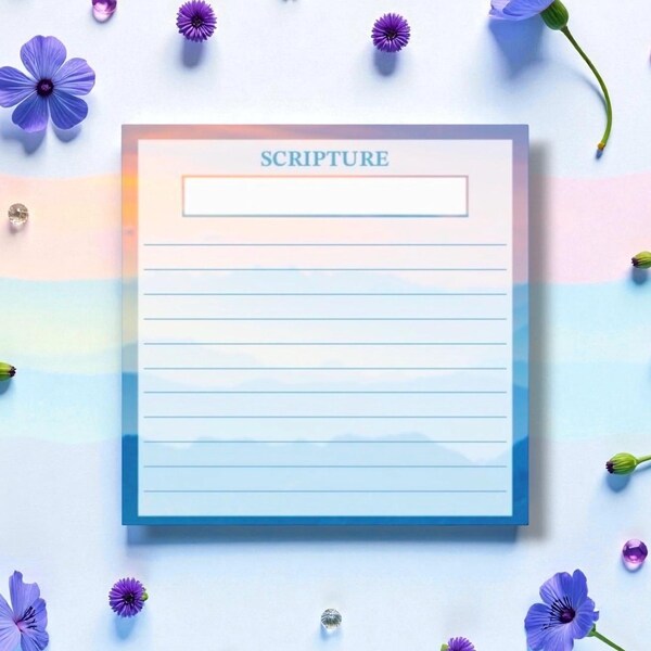 Ombre Sticky Notes - Etsy
