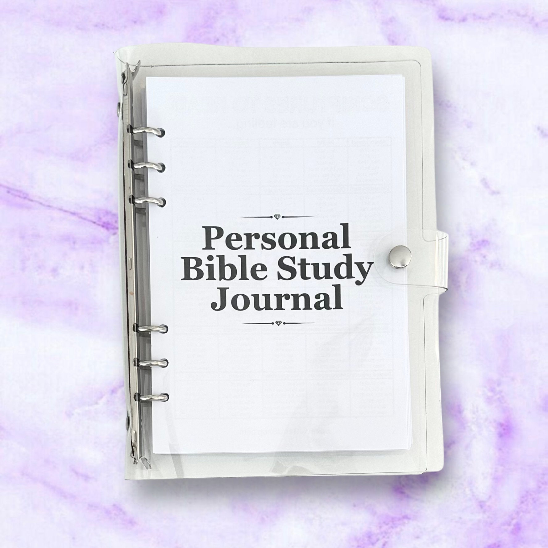Personal Bible Study Journal A5 - Etsy