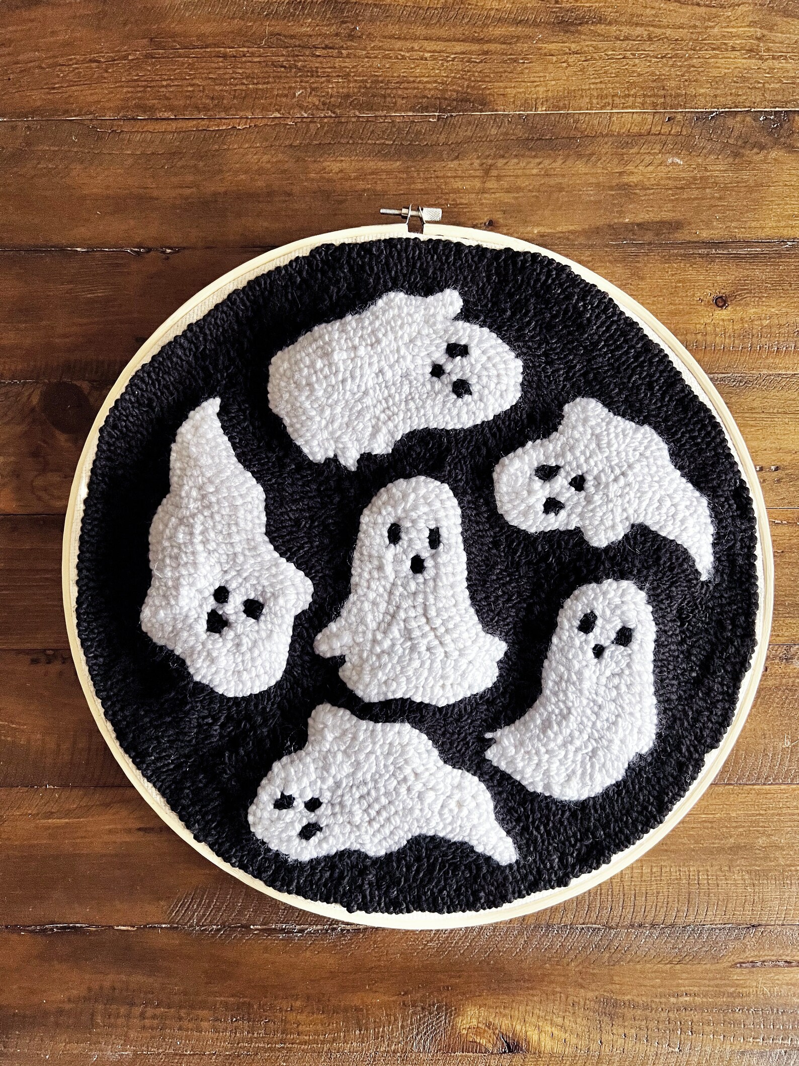 Ghosts Punch Needle Template PDF - Etsy
