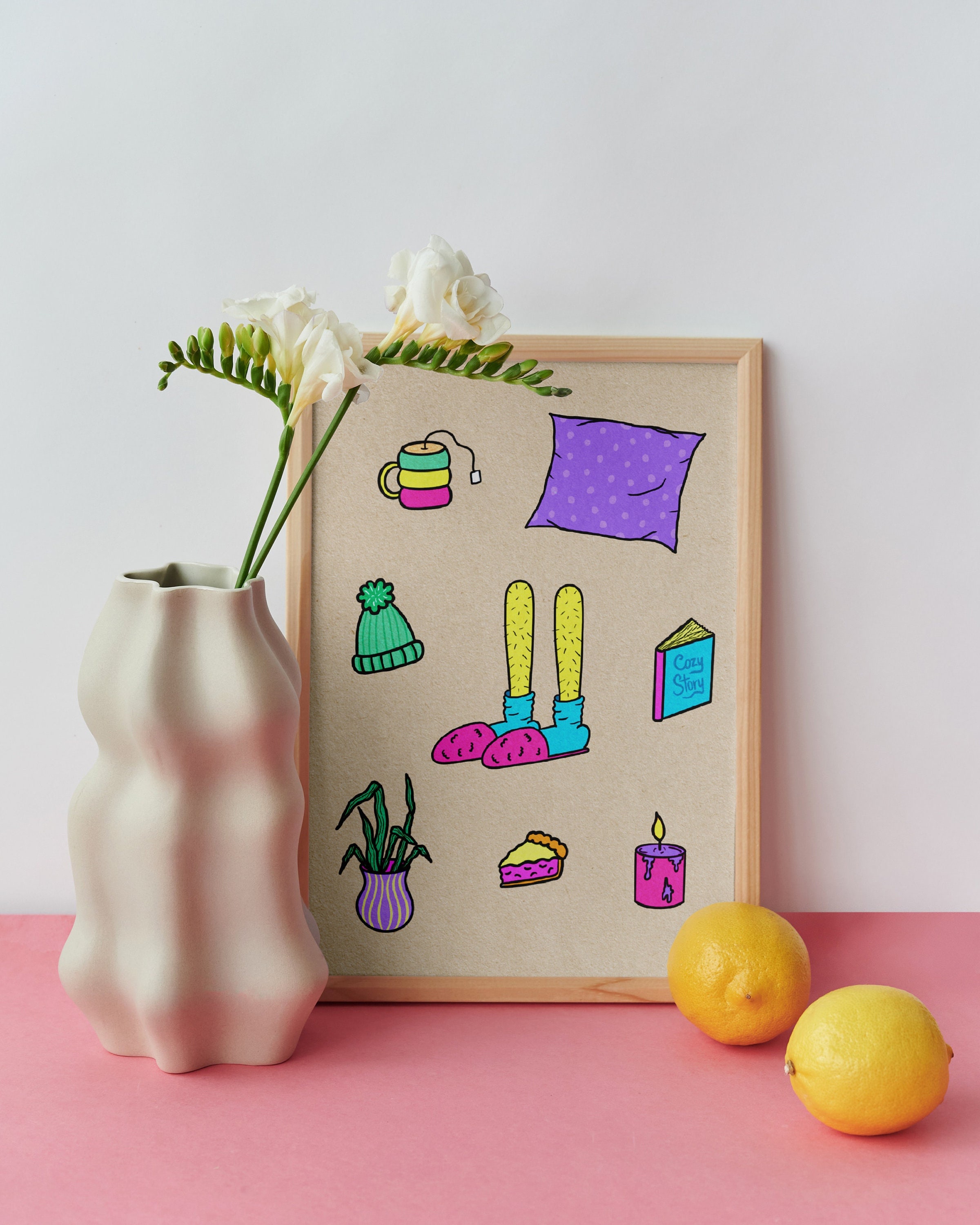 Cozy Things Art Print - Etsy