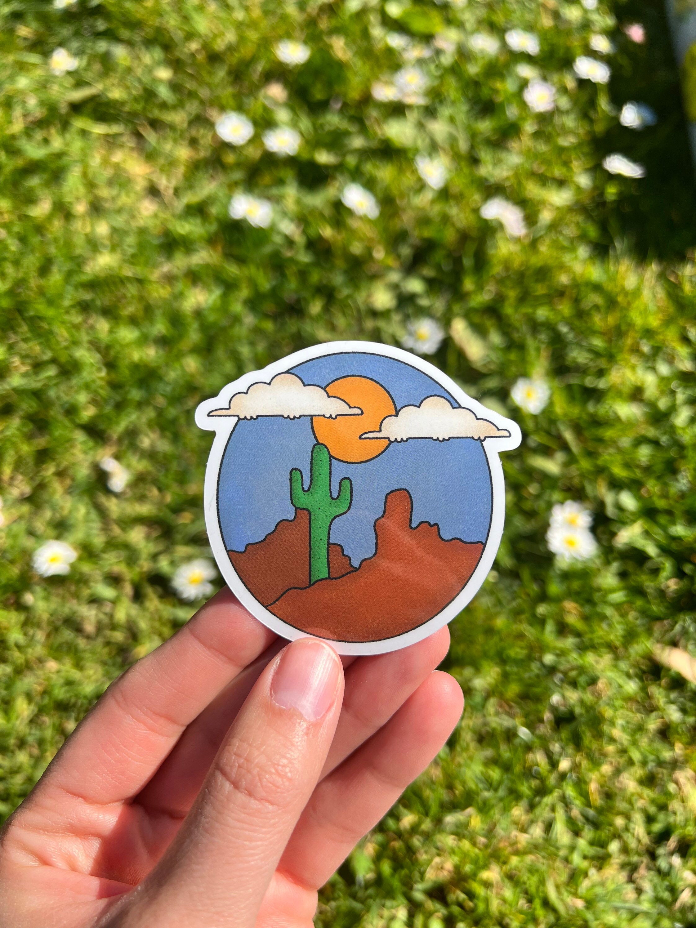 Desert Sticker by Jelly Studio Co. - Etsy